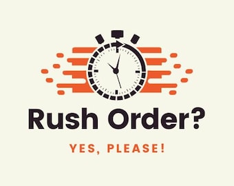 Rush Order Front of Production Line - Etsy