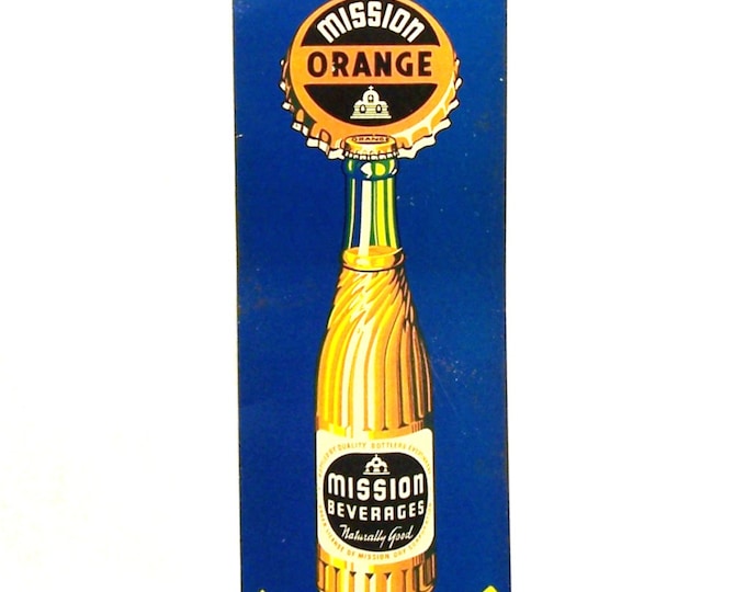 Mission Orange Advertising Sign Steel/tin - Etsy