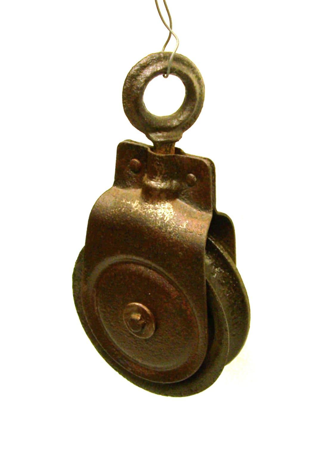 Industrial Primitive Rustic Farm Pulley Barn Pulley Loft - Etsy