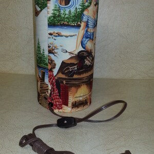 Pin-up Girl Table Lamp Ready for the Slopes. SG5 - Etsy