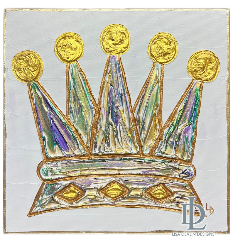 Mardi Gras Crown New Orleans - Etsy