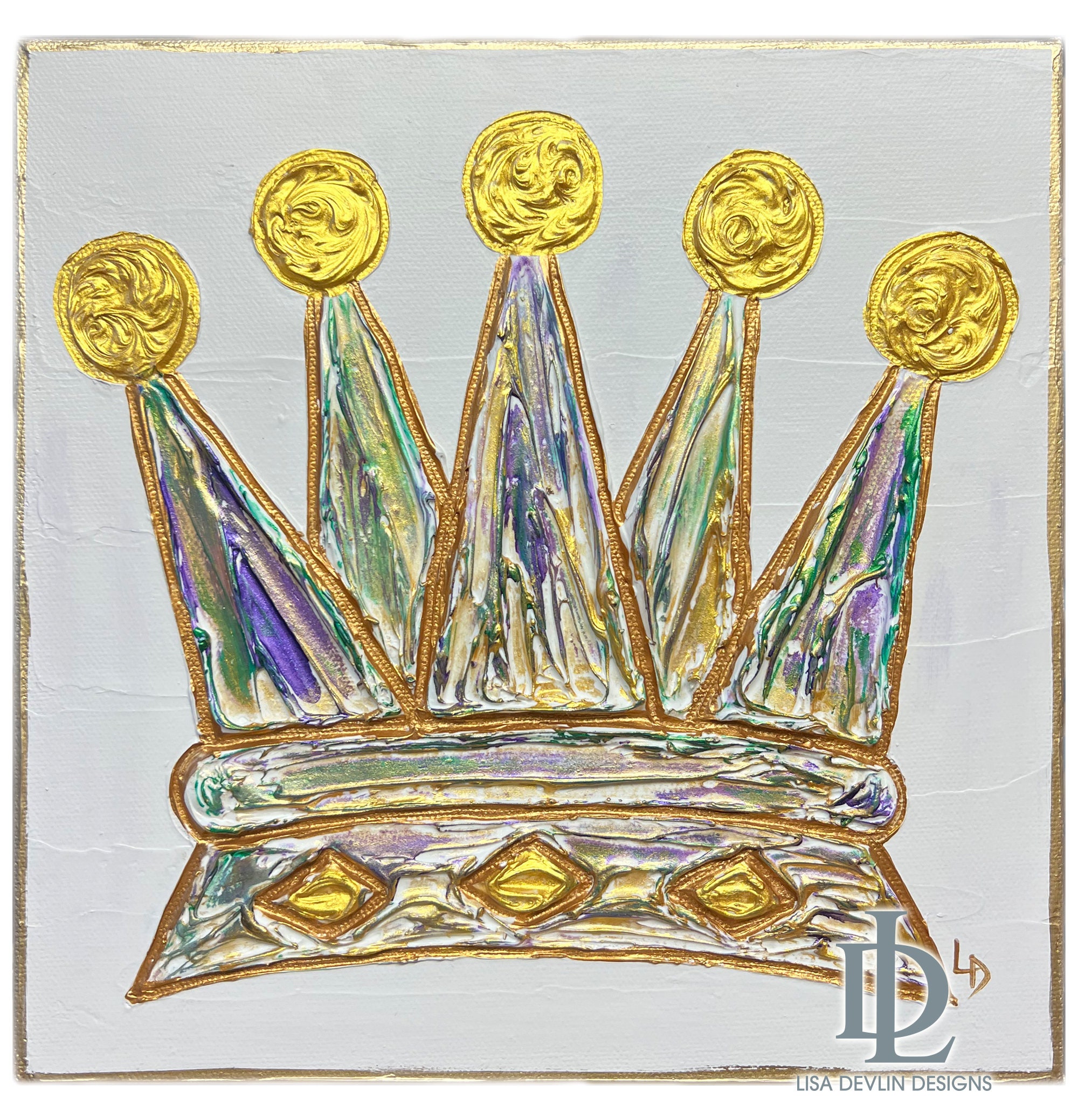 Mardi Gras Crown Clip Art