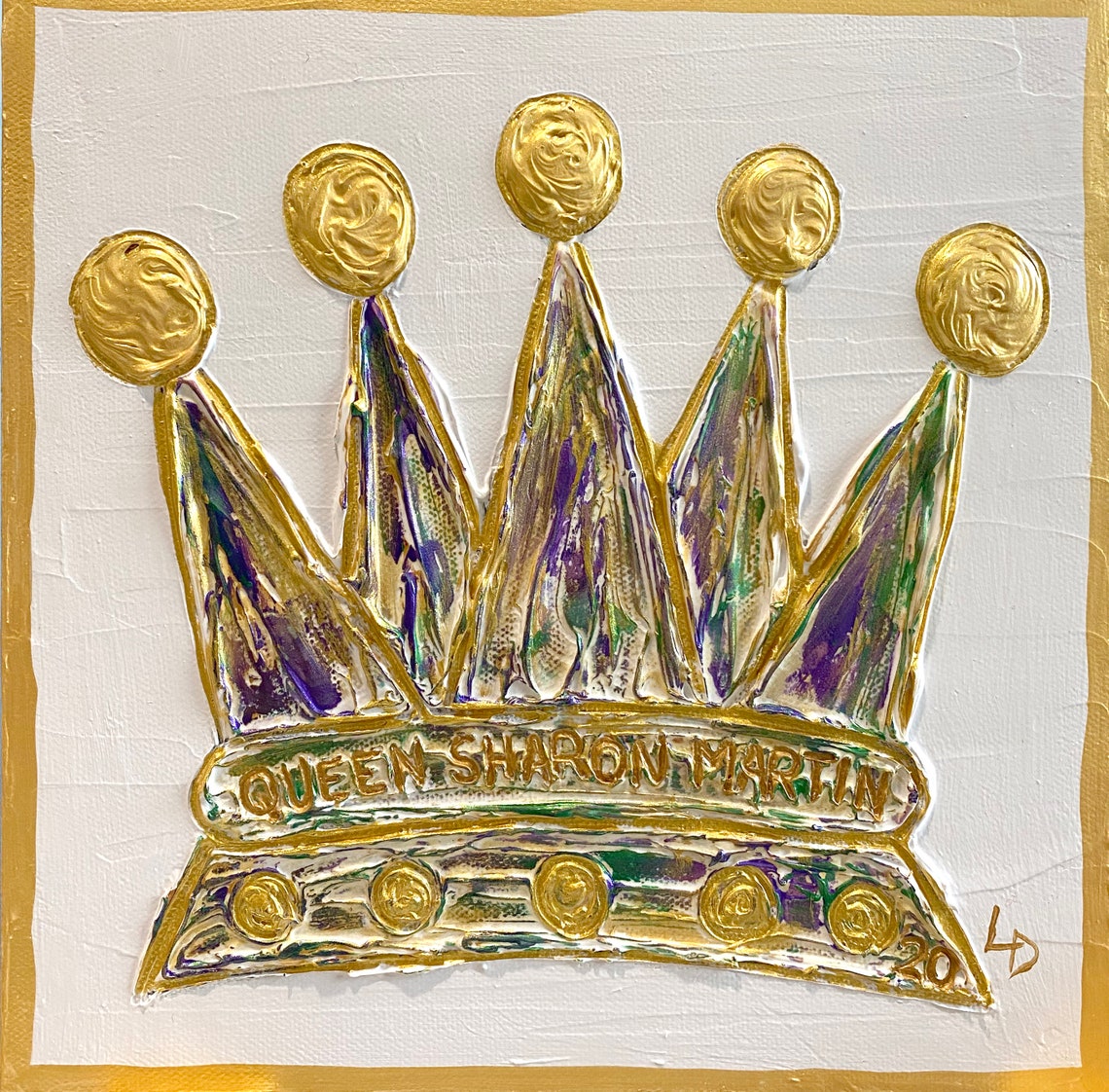 Mardi Gras Crown New Orleans - Etsy