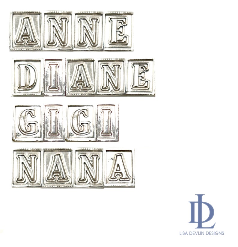 NOLA Tile Letters and Numbers by Lisa Devlin - Etsy