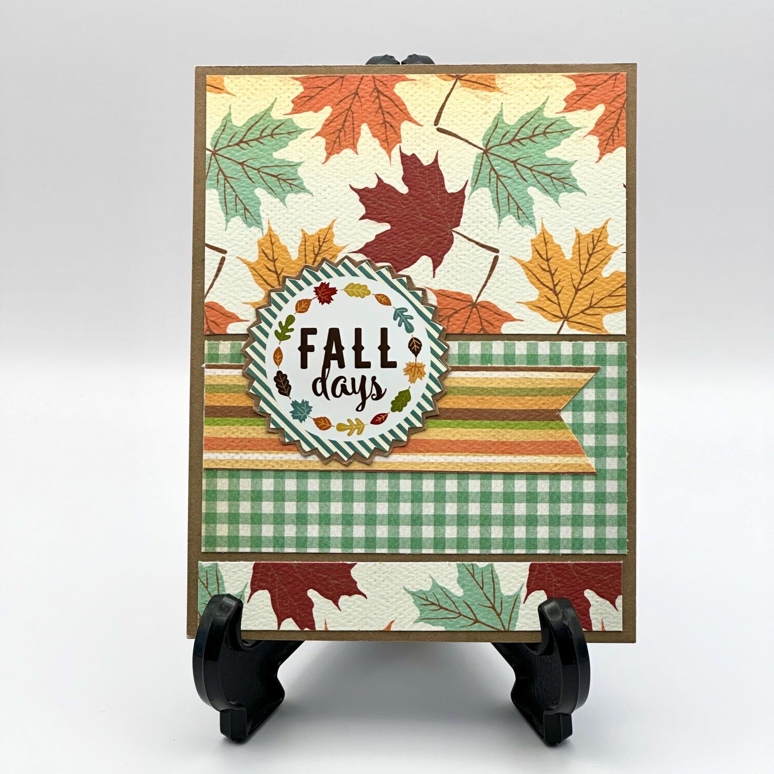 FALL THANKSGIVING CARDS Handmade Greeting Cards Pack of 4 - Etsy