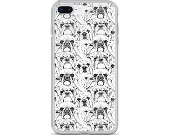 Bulldog iphone case | Etsy