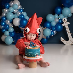 Nautical Photography Backdrop - Balloon Garland, Arch, Sailing, Beach ...