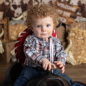 Western Photography Backdrop - Country, Cowboy, Cowgirl, Cactus, Cow ...