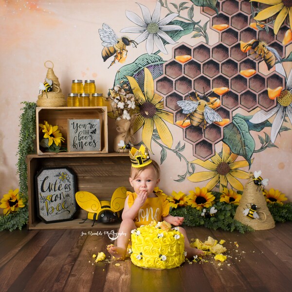 Honeycomb Photo Backdrop - Etsy