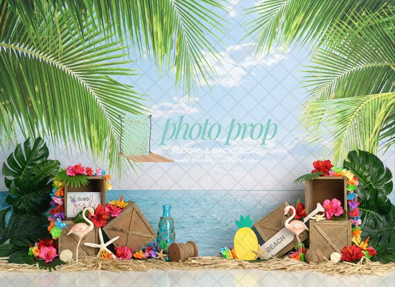Luau Backdrop