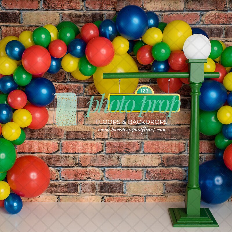 Sesame Street Brick Wall Png - Etsy