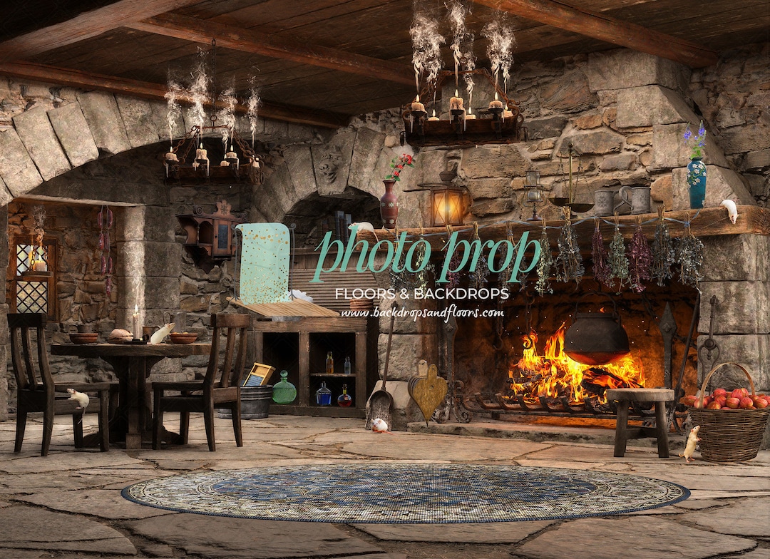 Cinderella Photography Backdrop Enchanted, Fairy Tale, Princess, Magic ...