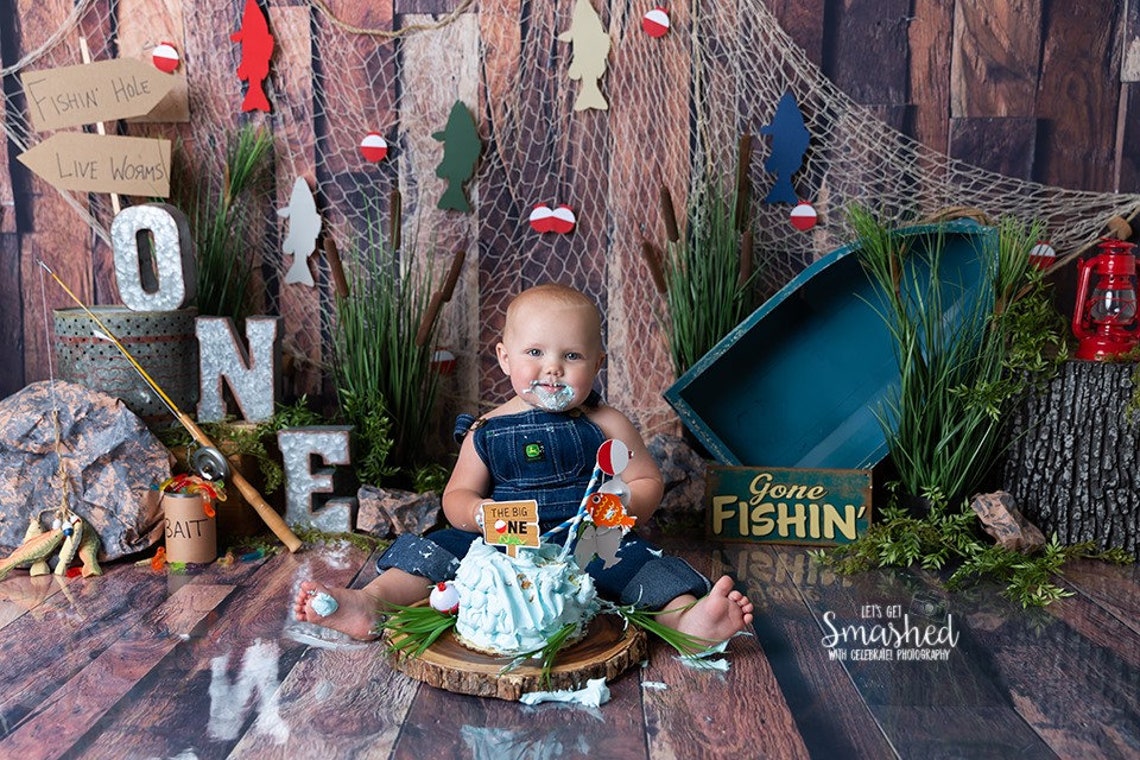 Boating & Lake Photography Backdrop - Fish, Nautical, Beach, Boats ...