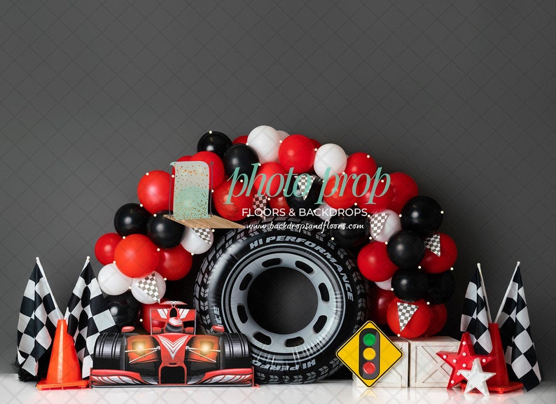 Race Car Driver Photography Backdrop Formula 1 Track Hot - Etsy