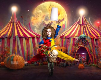 Scary Circus Tent Backdrop - Etsy
