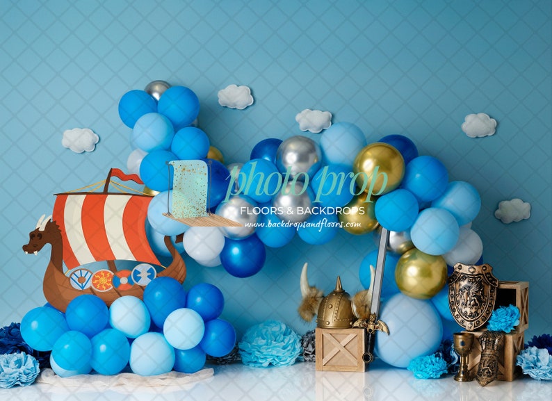 Viking Photography Backdrop - Thor, Odin, Norse Mythology, Vikings ...