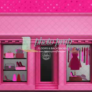 Clothing Boutique Photography Backdrop Store, NYC, Shop, French ...