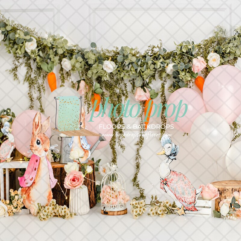 Peter Rabbit Backdrop - Etsy