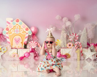 Two Sweet Backdrop - Etsy