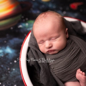 Outer Space Planets Galaxy Newborn Photography MINI BACKDROP ...