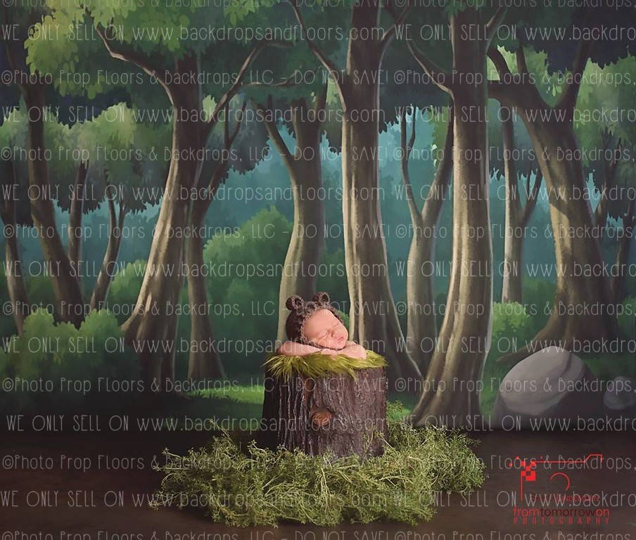 Wild One Forest Photography Backdrop Wild Thing Fall - Etsy Ireland