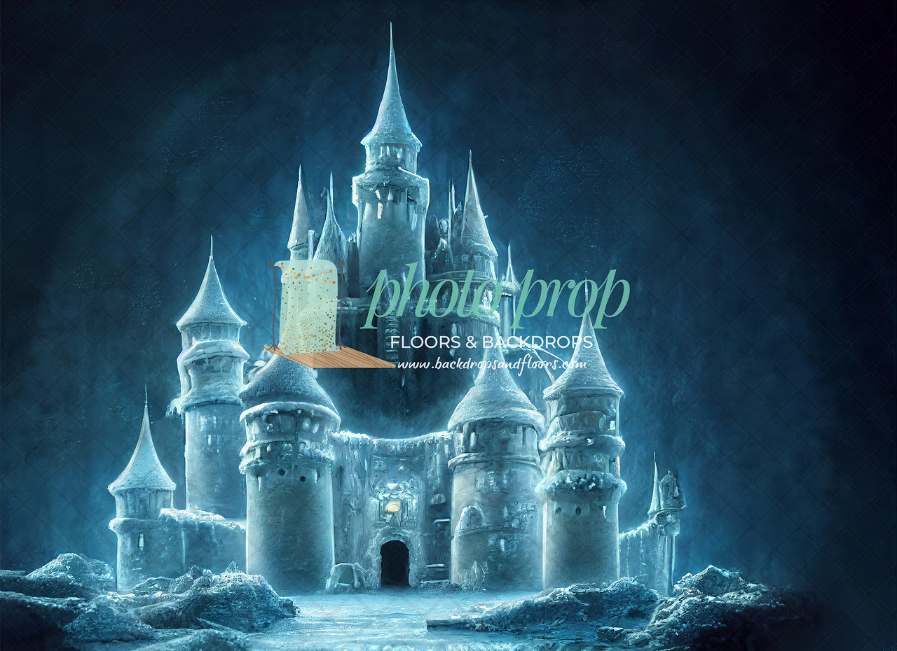 Frozen Ice Castle Wallpaper