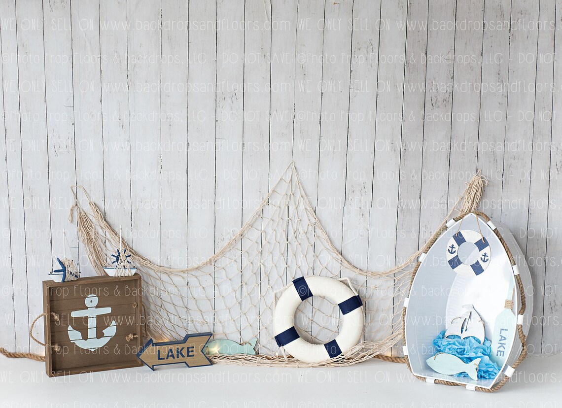 Nautical Photography Backdrop - Boating, Beach, Lake, Boats, Ocean ...
