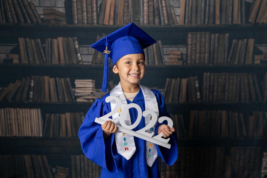 Bookcase Photography Backdrop Back to School, Books, Graduation, Study ...