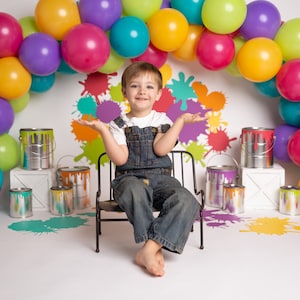 Paint Splatter Photography Backdrop - Painting, Painter, Splats ...