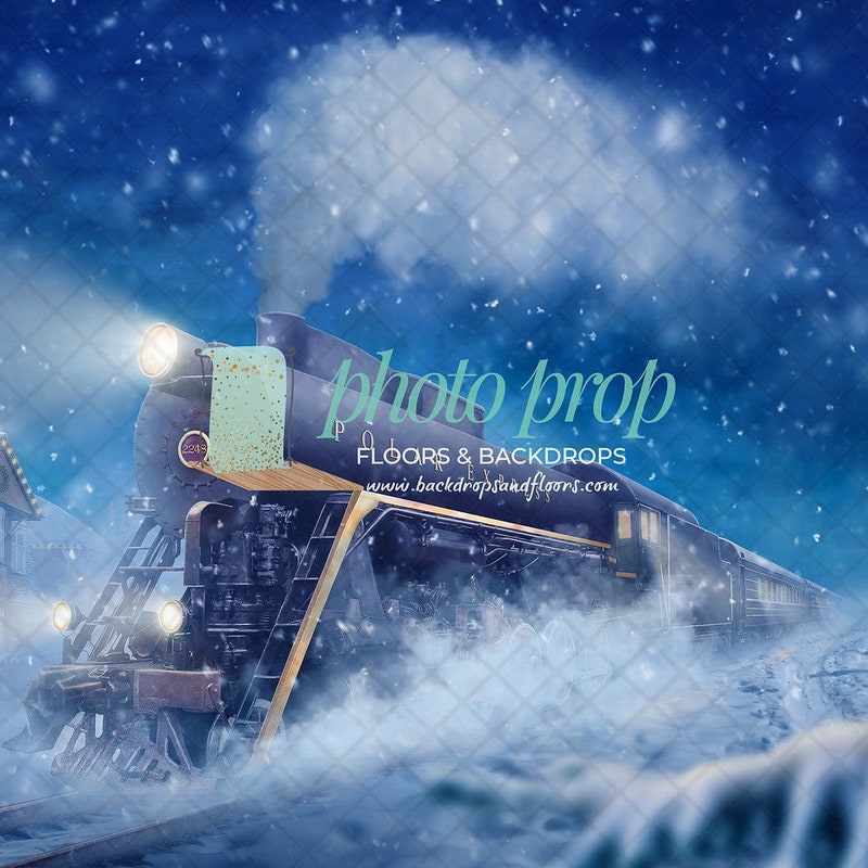 Polar Express Cake - Etsy