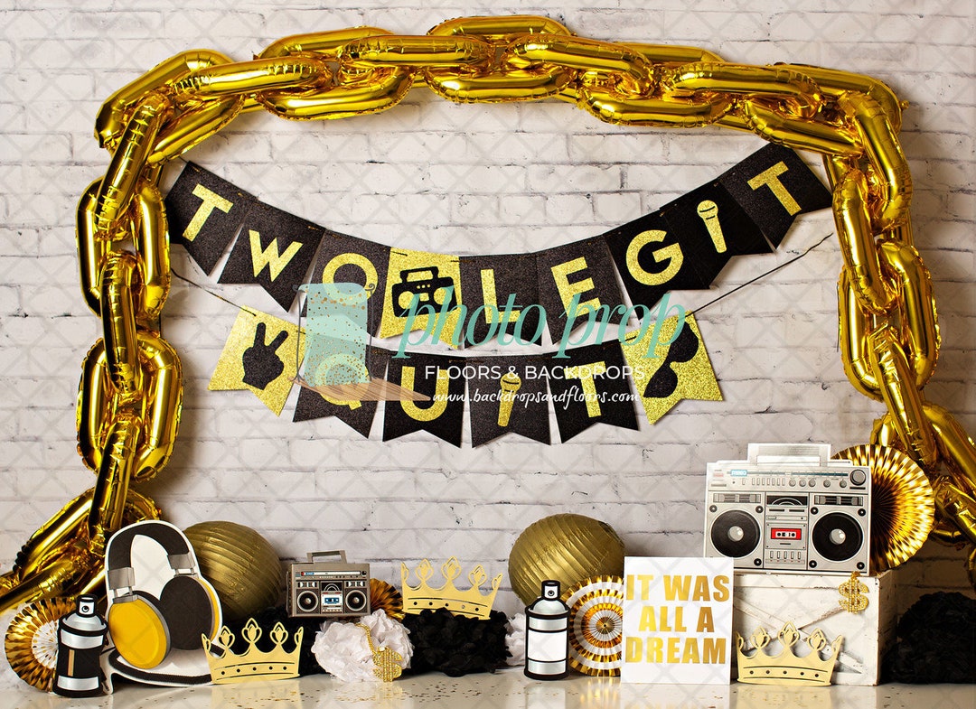 Hip Hop Brick Wall Photography Backdrop - 90s, the Big One, Music ...