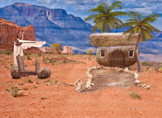 Cavemen Stone Age Photography Backdrop Pre Historic | Etsy