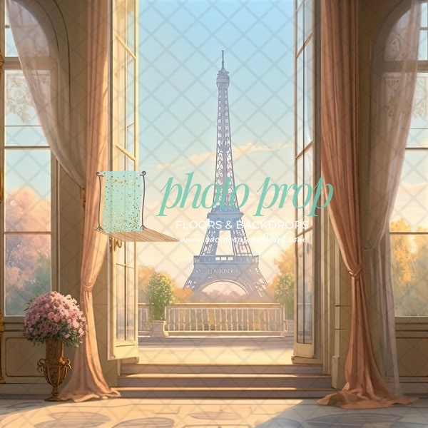 French Window Backdrop - Etsy