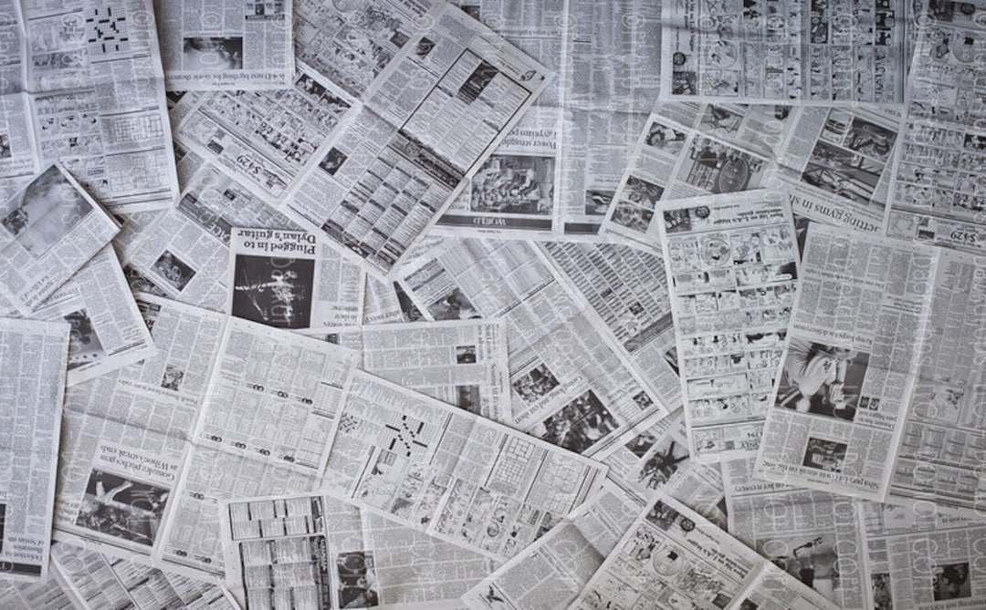 Newspaper Background Image Newspaper Background Image