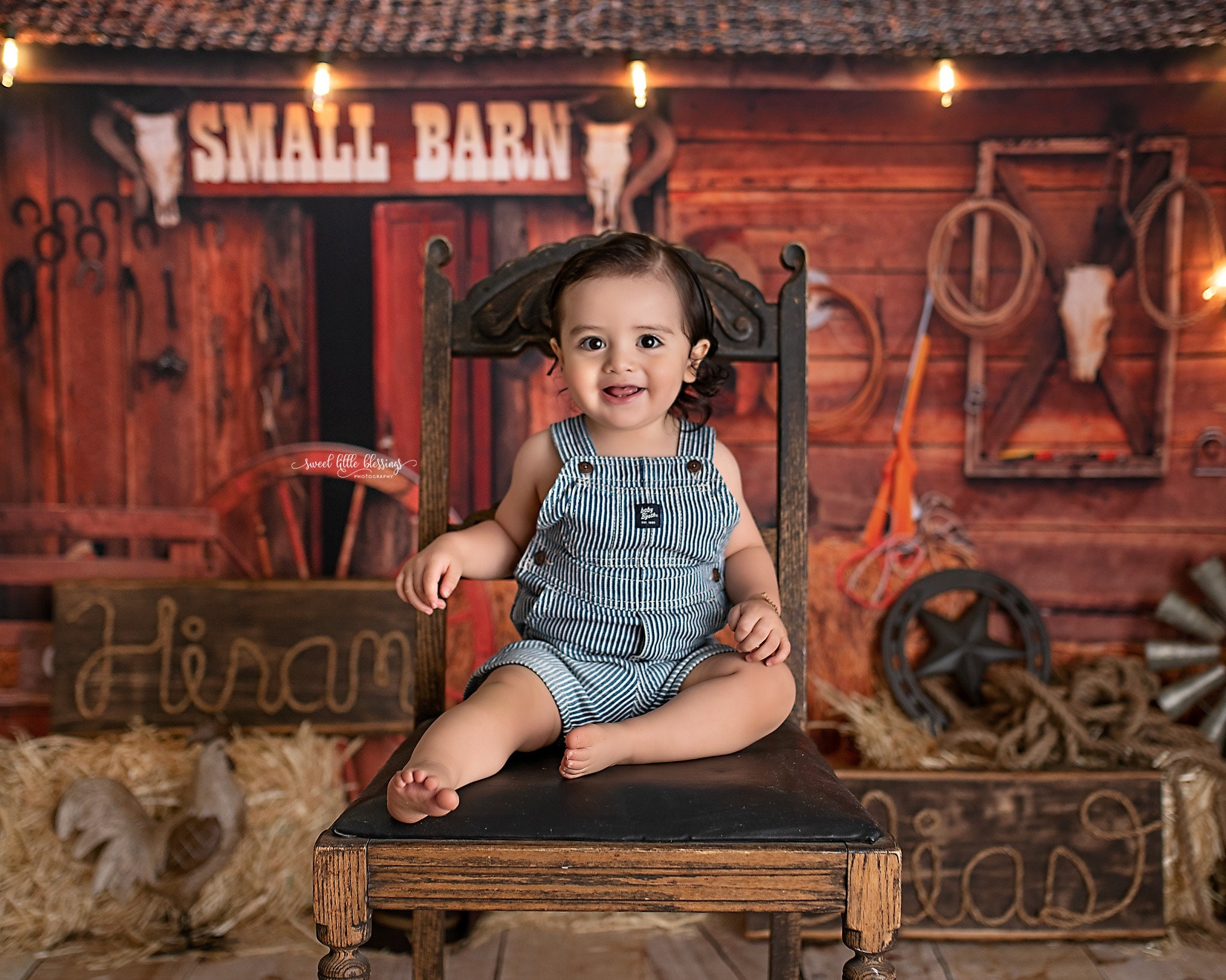 Western Ranch Backdrop