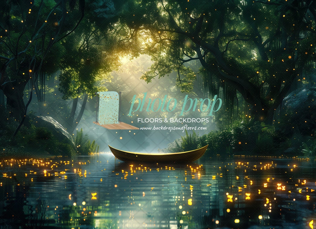 Firefly Bayou Photography Backdrop - Fireflies, Princess, Louisiana ...