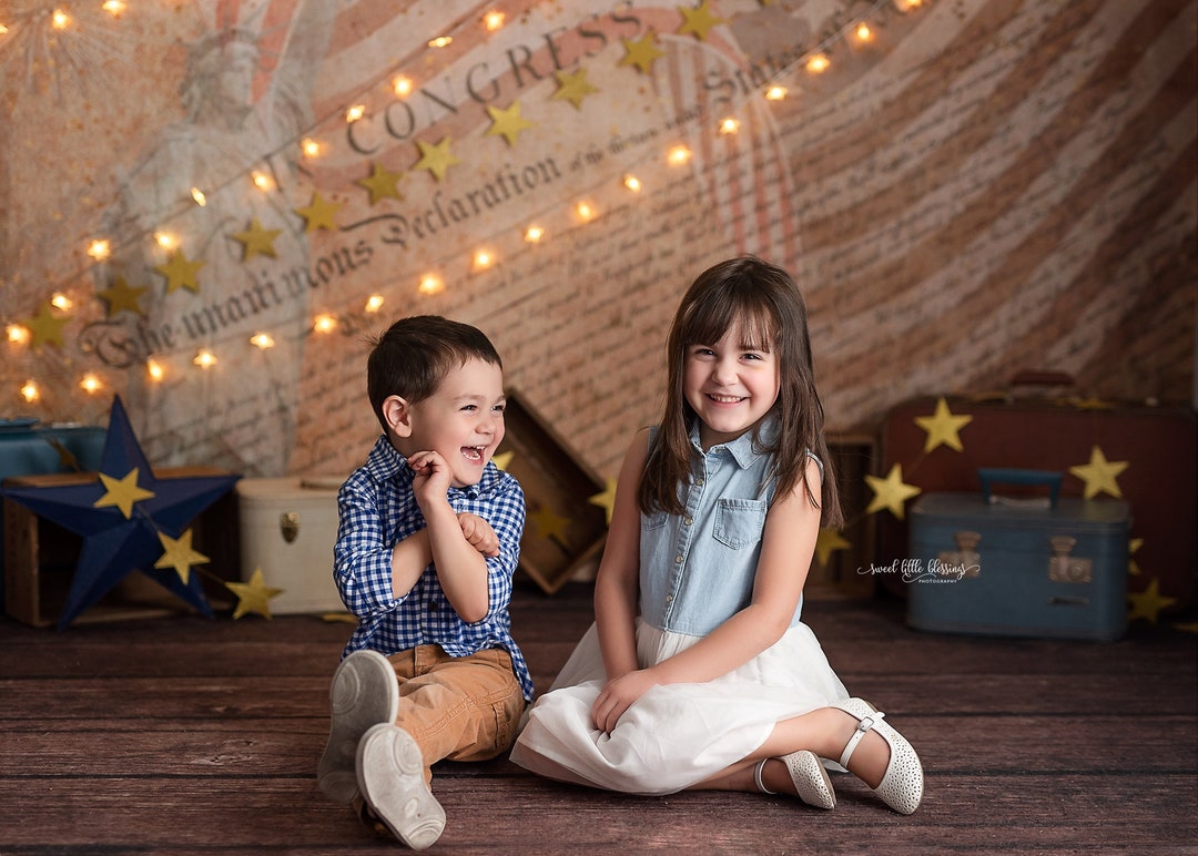 The Constitution Photography Backdrop - USA, We the People, American ...