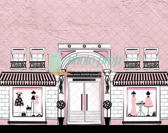Fashion Boutique Backdrop - Etsy