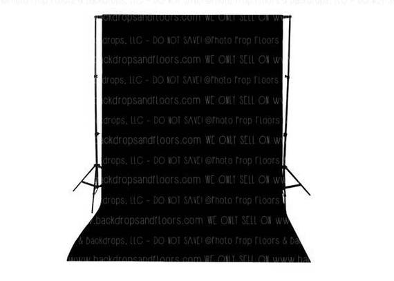 Deep Black Solid Color Seamless Matte Finish Fabric - Etsy