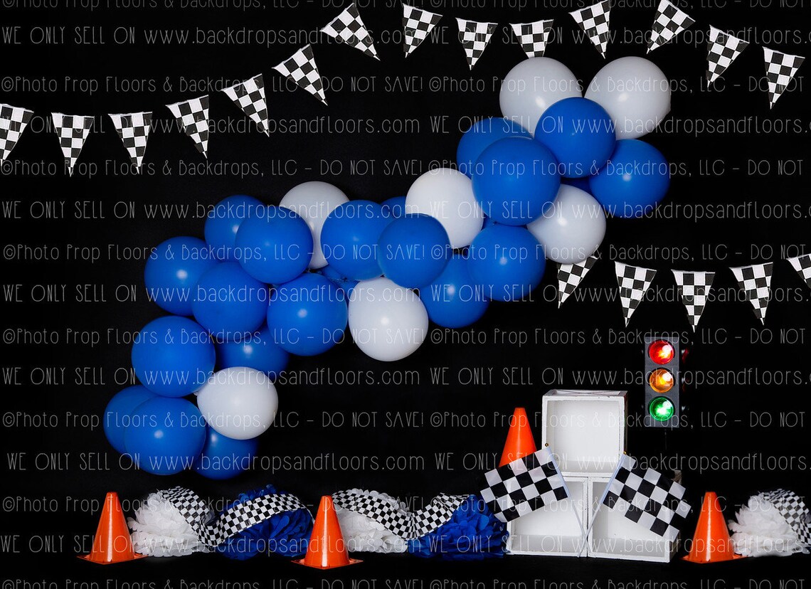 Race Car Driver Photography Backdrop Road Track Hot - Etsy