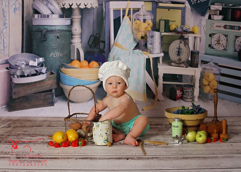 Kitchen Photography Backdrop Baking Cooking Pastries - Etsy