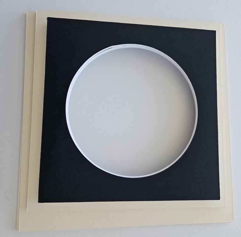 Round / Circular / Circle Picture Photo Mount - Etsy
