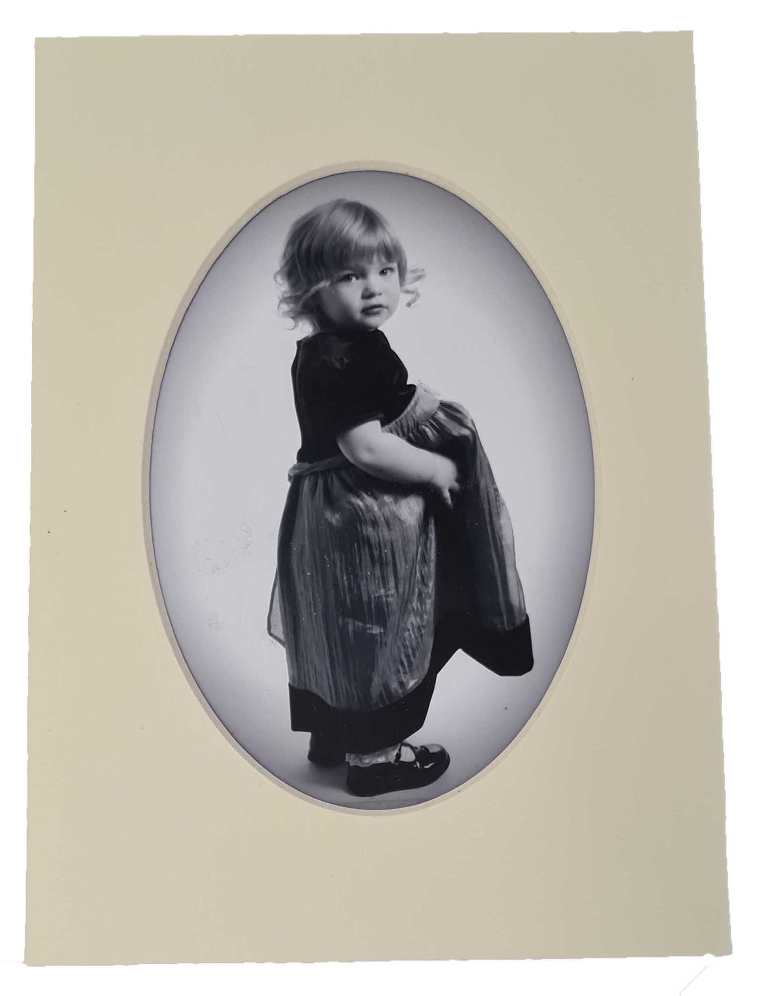 Oval Photo Mount Picture Framing Mounts Oval Black Cream Bevel Cut - Etsy