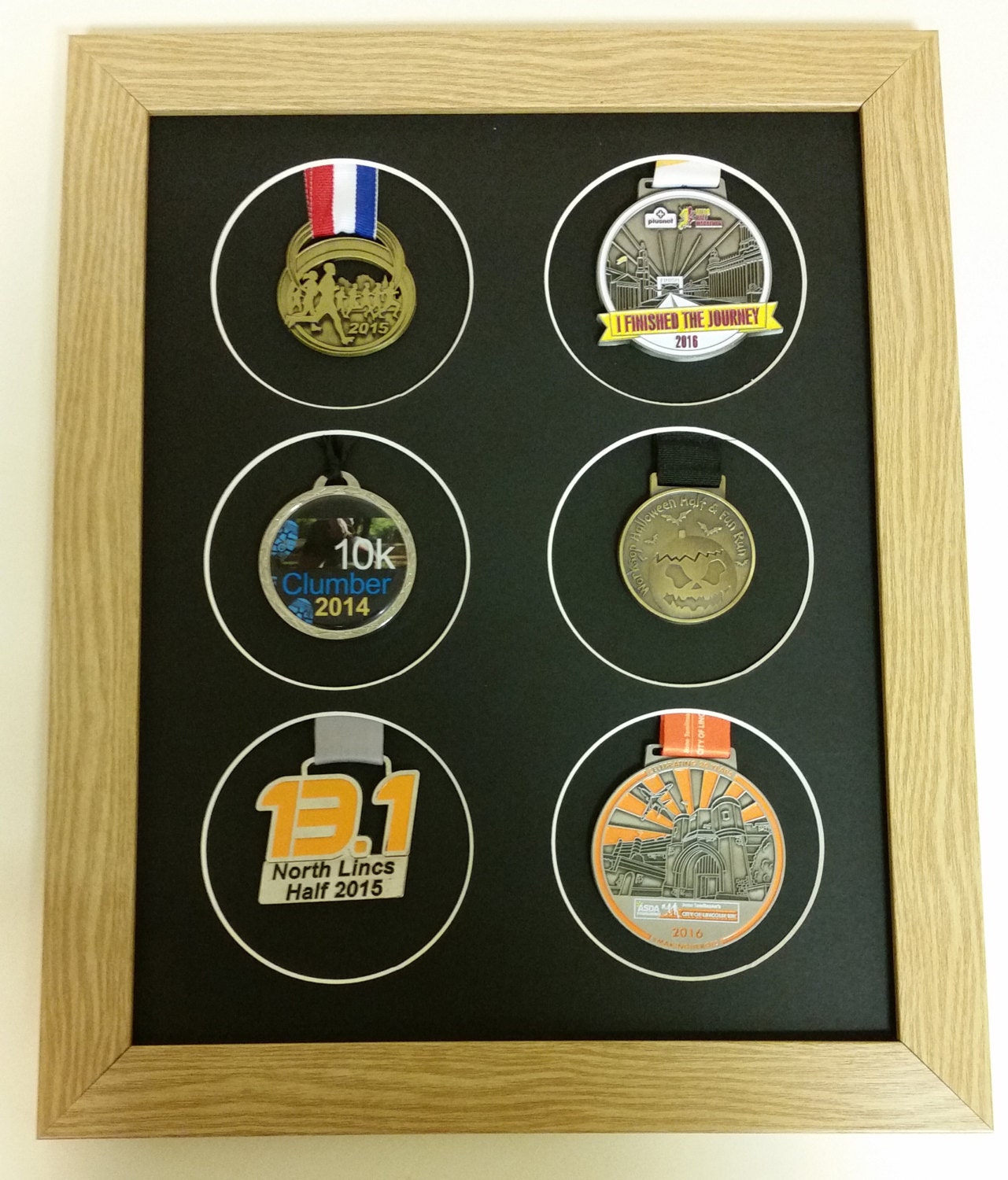 Medal Display Frame for 6 X Running Medals - Etsy UK