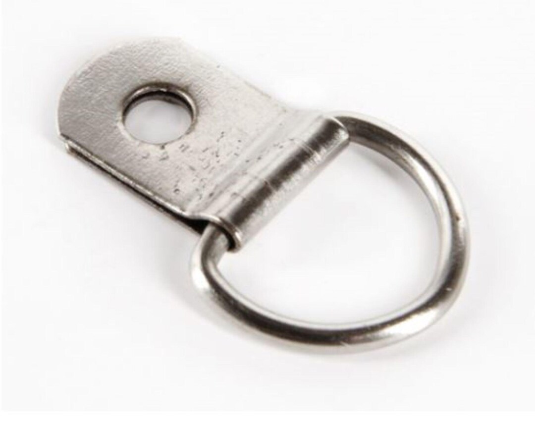 Picture Framing Standard Single D Rings Optional Screws Frame Hanging D ...