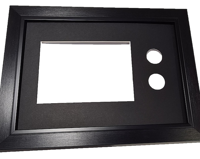 DIY Frame Kit Mat With Square Opening DIY Coin Art Kit Coin Frame ...