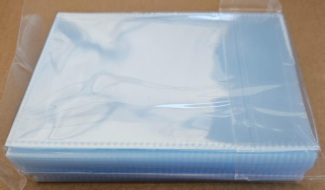 Postcard Sleeves Pockets Clear Plastic Wallets for Vintage Cards or ...