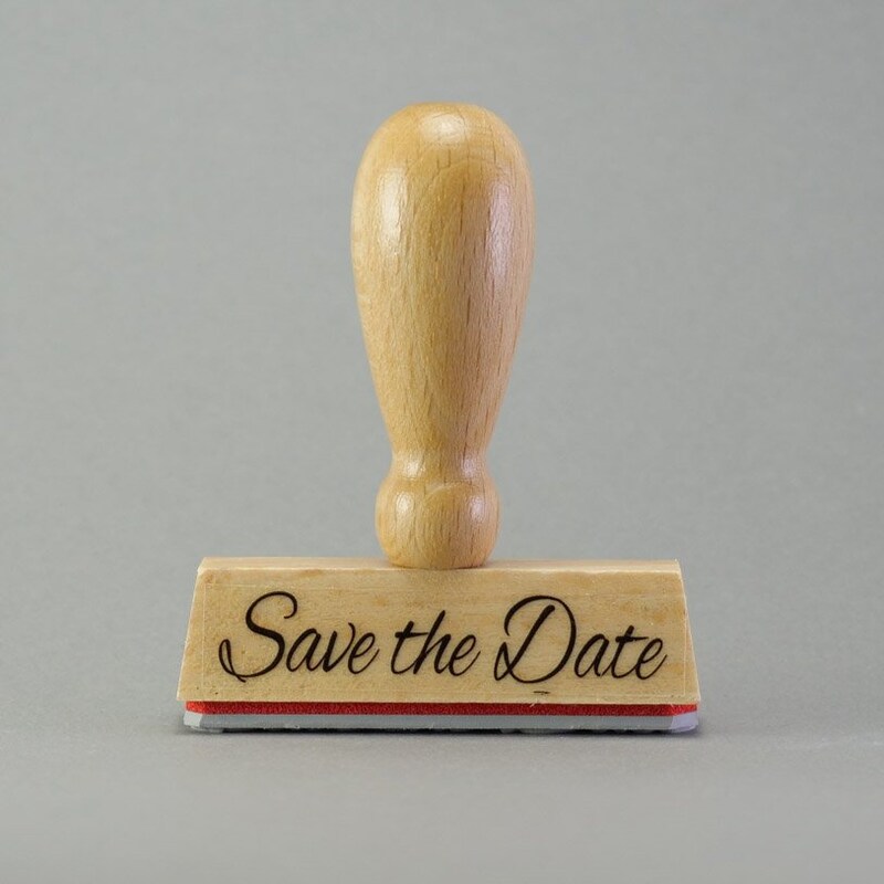 Wedding Date Stamp - Etsy