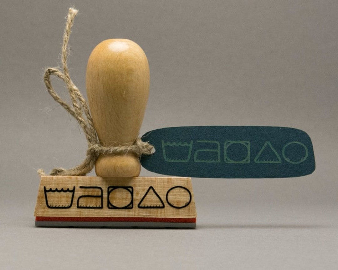 Laundry Stamp Washing Instructions, Care Instructions, Textile Care ...