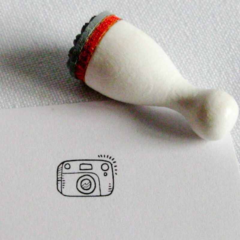 Camera Stamp - Etsy